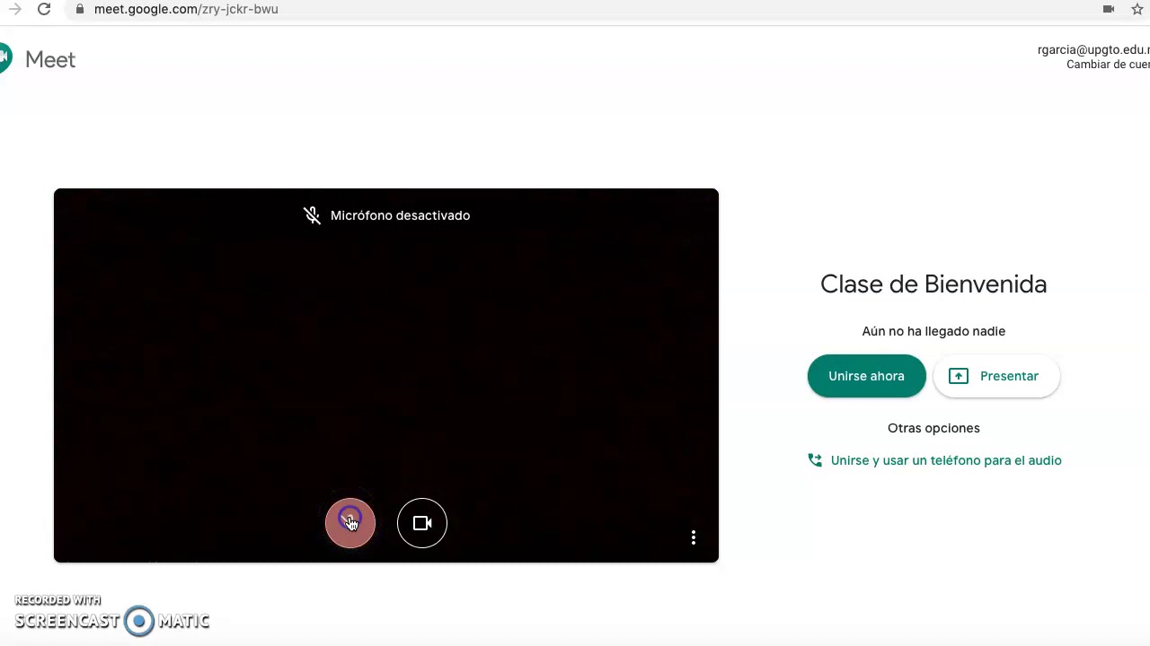 How to enter to my class in Meet. - YouTube