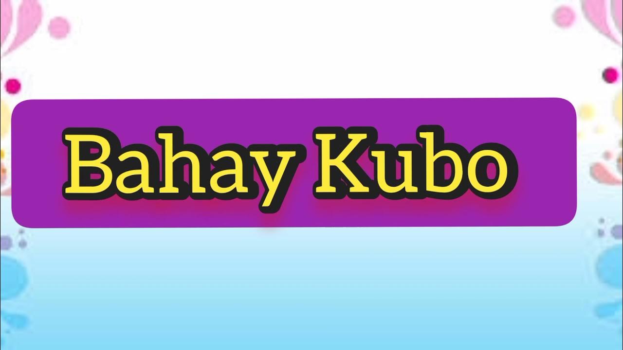 Awiting Bayan Bahay Kubo Youtube