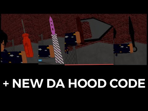 Da hood update (Knife skins+ da hood code) - YouTube