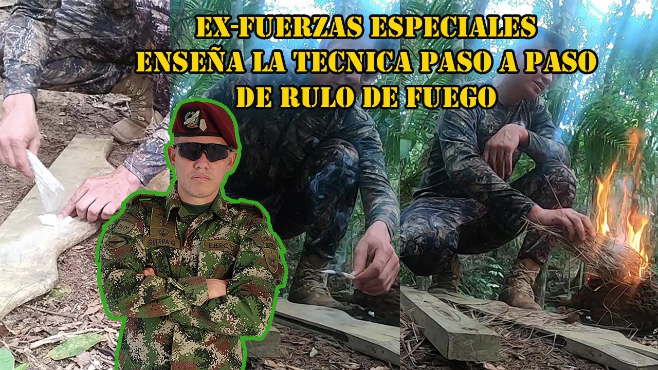 Ex-Comando Revela El Secreto y La Técnica Del Rulo de Fuego O Fire roll ...