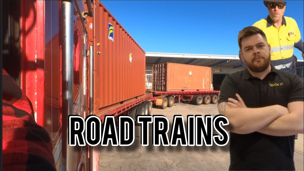 UK HGV Drivers In A Australian Road Train. - YouTube