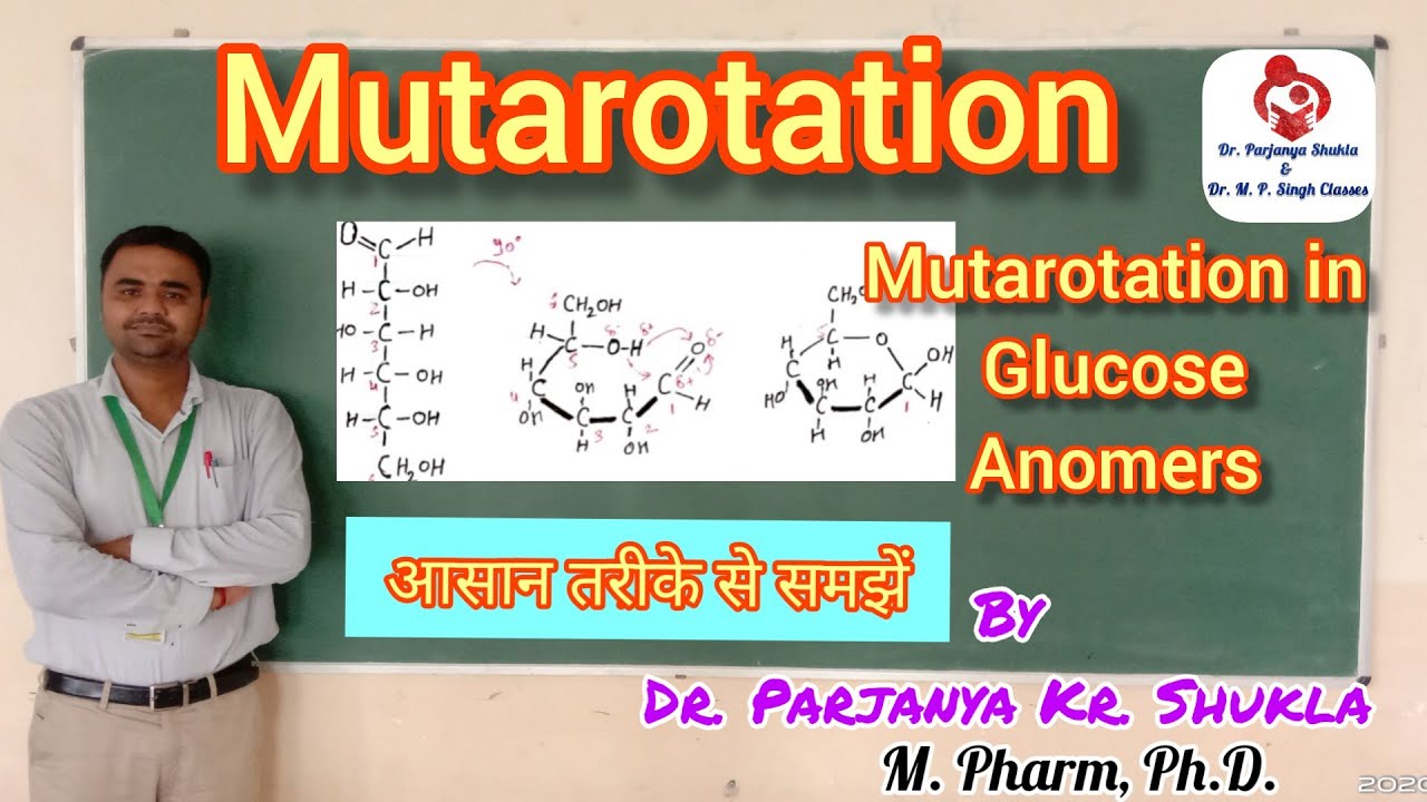 Mutarotation | Mutarotation in Glucose | Anomers | Glucose Structures ...