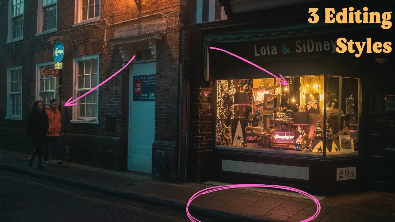 Mastering Night Street Photo Edits in Lightroom - YouTube