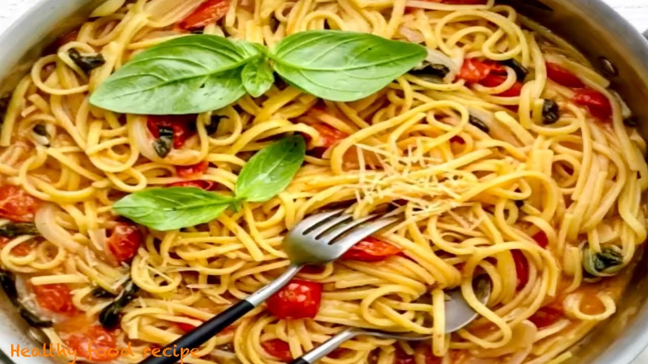 A Simple Pasta Recipe, Delicious and Quick for the whole family ! - YouTube