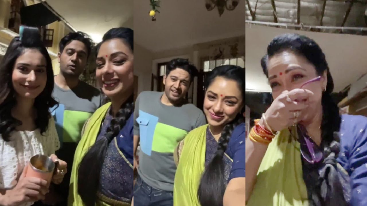 Anupama Serial LIVE Shooting 4 January 2022 | Anupama And Anuj ...
