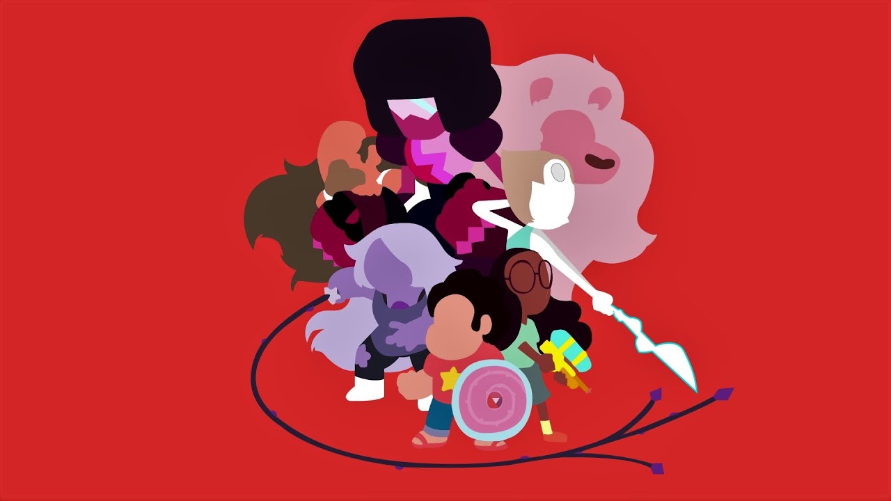Steven Universe Theme Clip Loop With Rain 1HR - YouTube