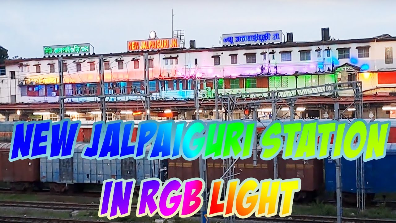 #SHORTS │RGB COLOR│NJP JUNCTION│SILIGURI WDG4 DEPARTS FROM NJP WITH A ...