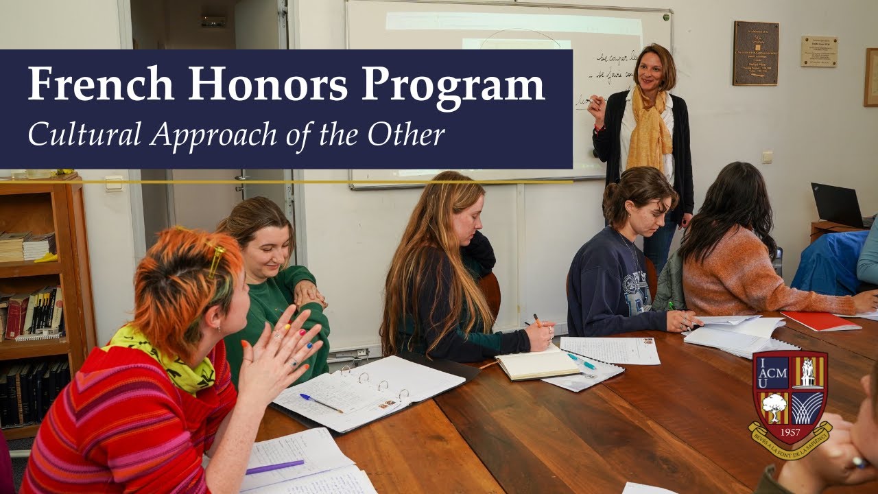 French Honors Program at ACM-IAU - YouTube