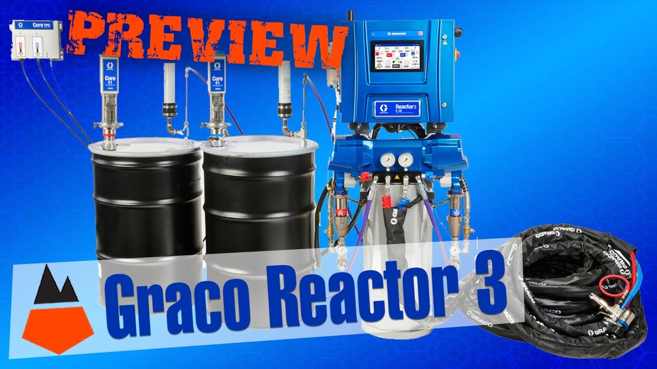 Graco Reactor 3 with Katalyst - YouTube