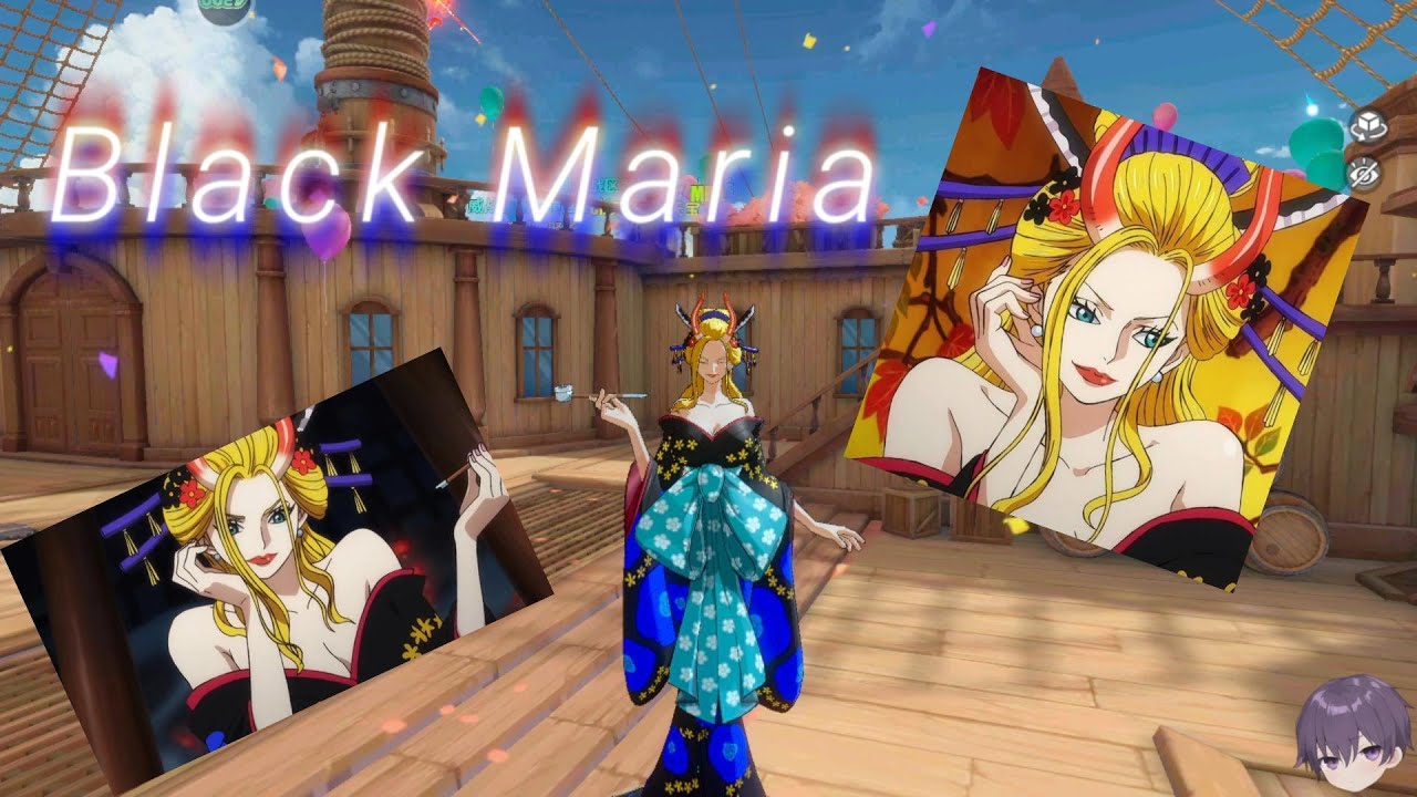 One Piece Fighting Path เปิดหาตัวละคร - Black Maria - กัน - YouTube