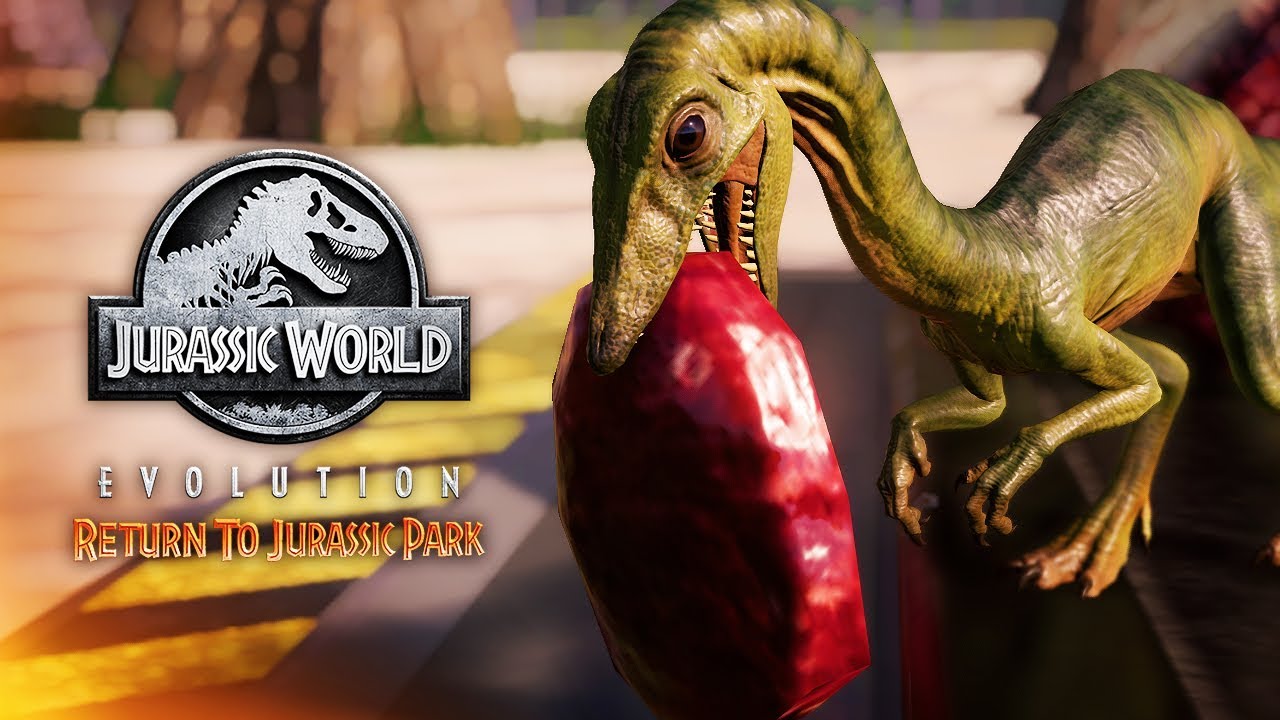 Compsognathus Ataca En El Parque Jurásico