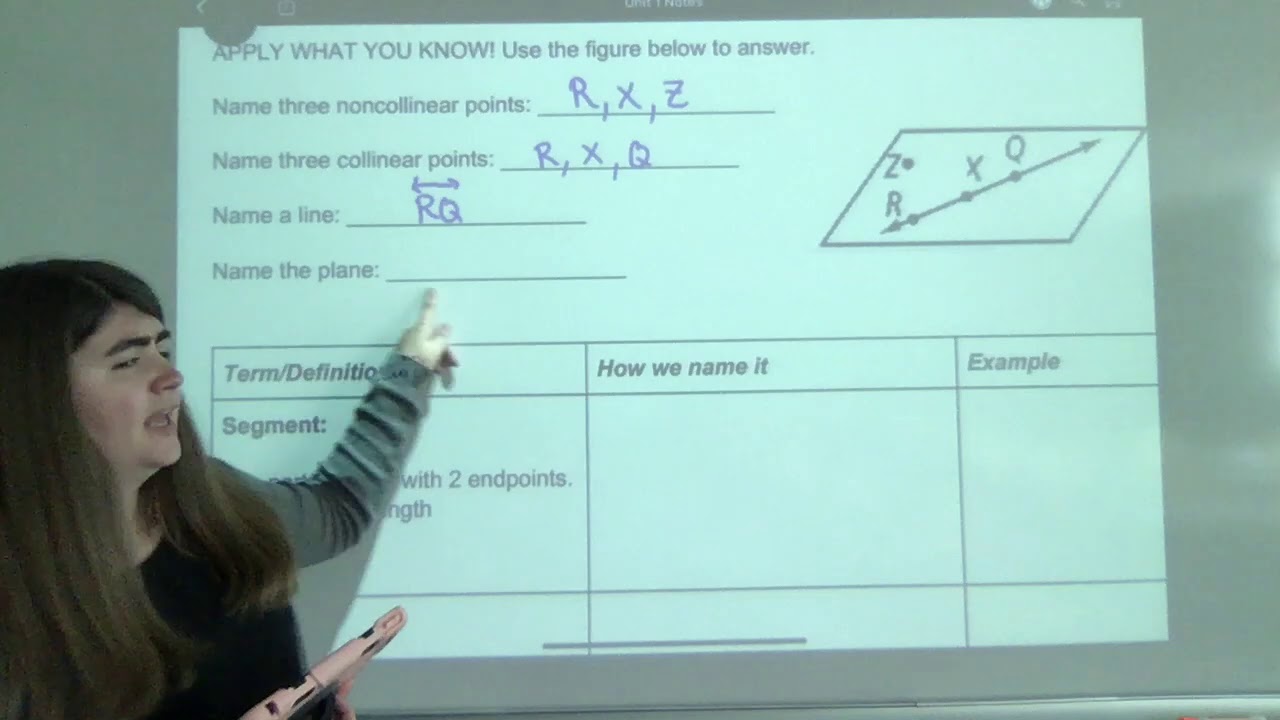 1.1 Video Lesson - Language of Geometry - YouTube