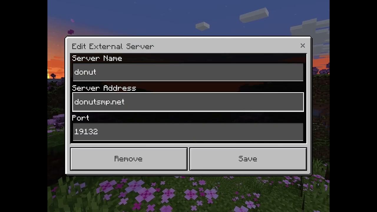 How to join donut smp on mobile /bedrock - YouTube