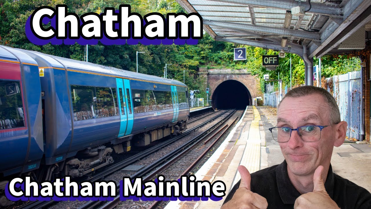 Chatham Railway Station | Chatham Main Line - YouTube
