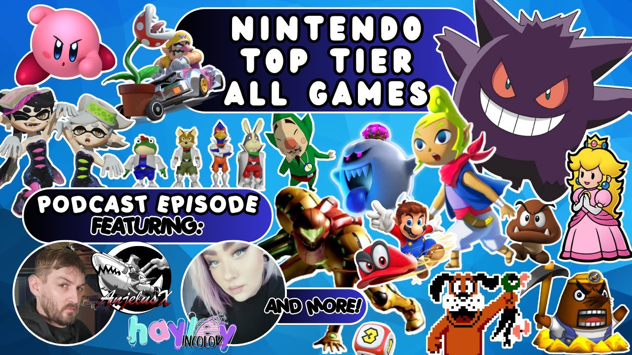 Tier List Of The Best Nintendo Games In History! - YouTube