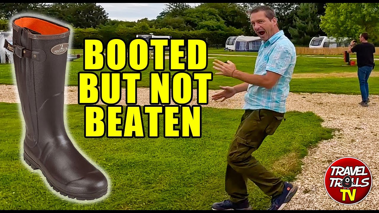 We've Been Given The BOOT On The Campsite - YouTube