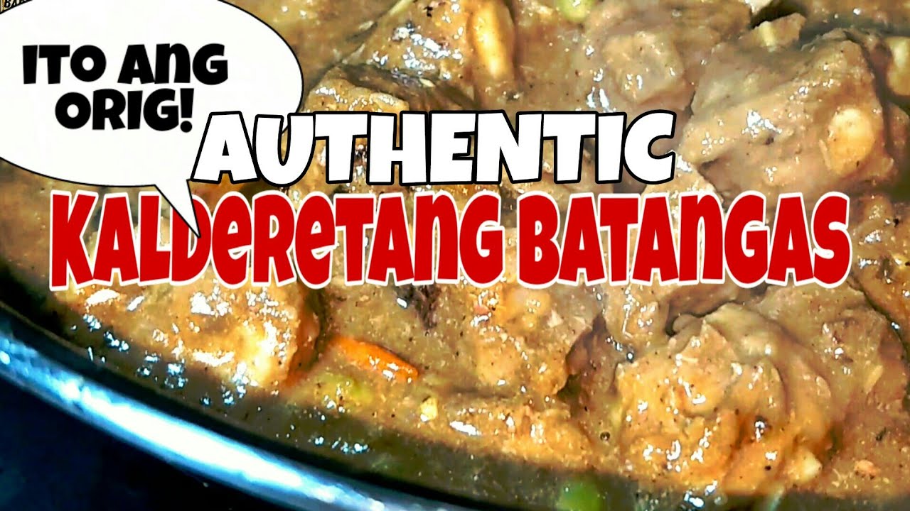 Original Calderetang Batangas, How to cook Calderetang Batangas, Are'h ...