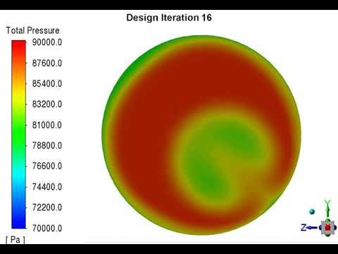 ANSYS Fluent CFD: Diffuser Shape Optimization using Adjoint Method Part 2 - YouTube
