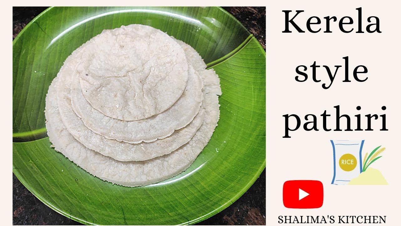 kerela style pathiri 🍽️😋/ பச்சரிசி மாவு பத்திரி ரொட்டி 😋|Recipe in ...