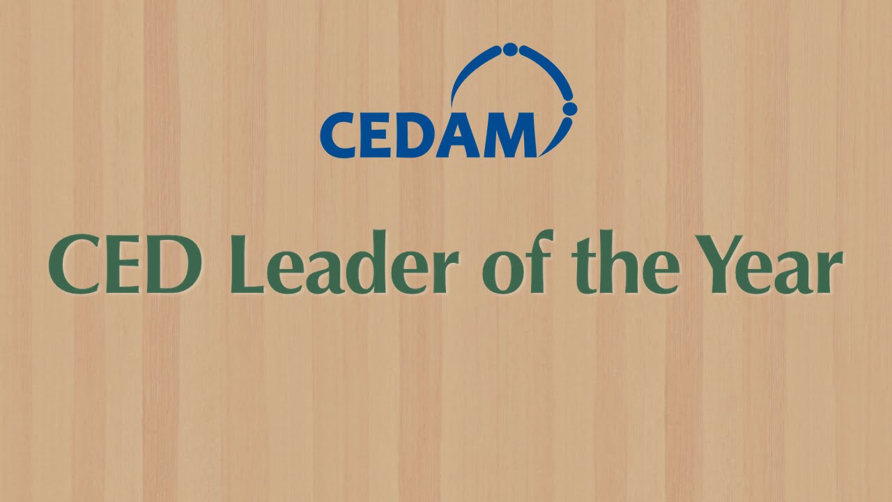 CEDAM Leader of the Year 2015 - YouTube