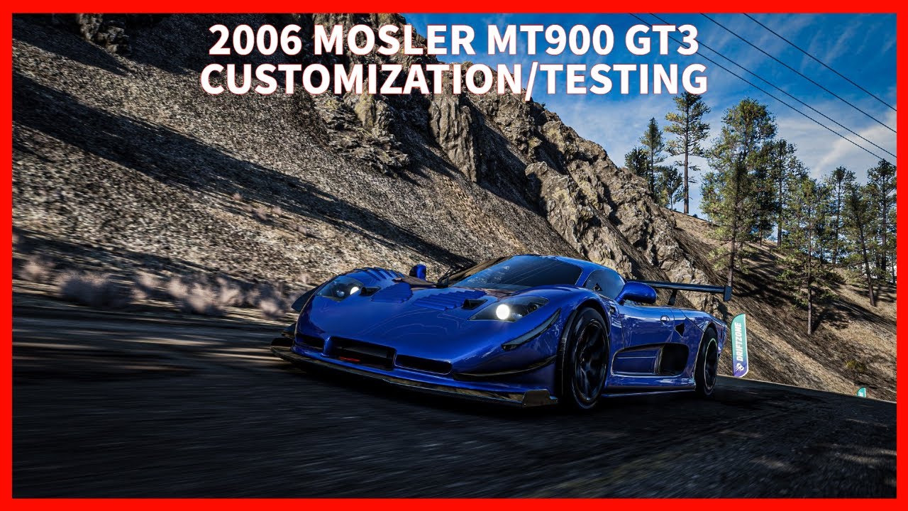 [FH5] 2006 Mosler MT900 GT3 Customization/Testing - YouTube