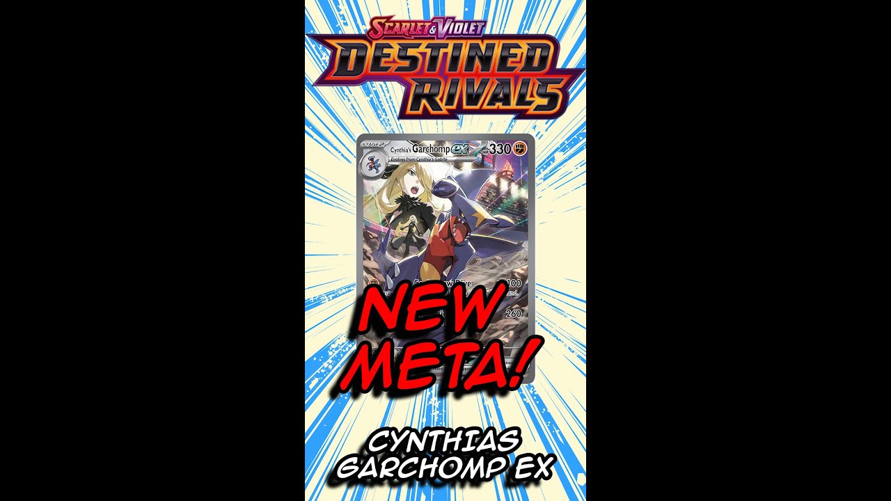 💥 Will Cynthia’s Garchomp ex Deck DOMINATE the New Meta! | Pokémon TCG ...