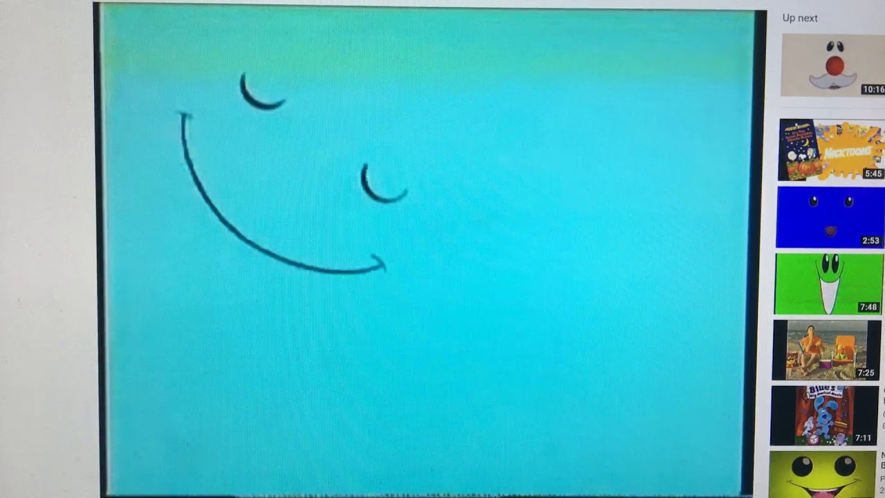 Nick Jr. Face Promos from Blue’s Clues Blue’s Big Treasure Hunt 1999 ...