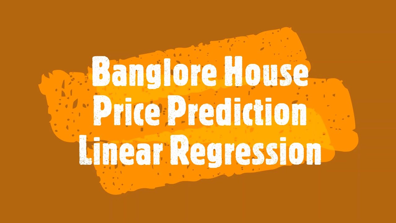 Project-2 Bangalore House price Prediction # Pandas # Numpy # Streamlit ...