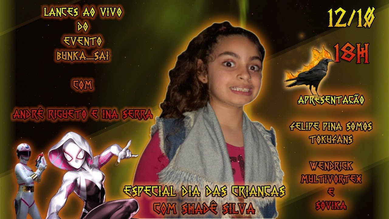 ESPECIAL DIA DAS CRIANÇAS COM SHADÊ SILVA - YouTube