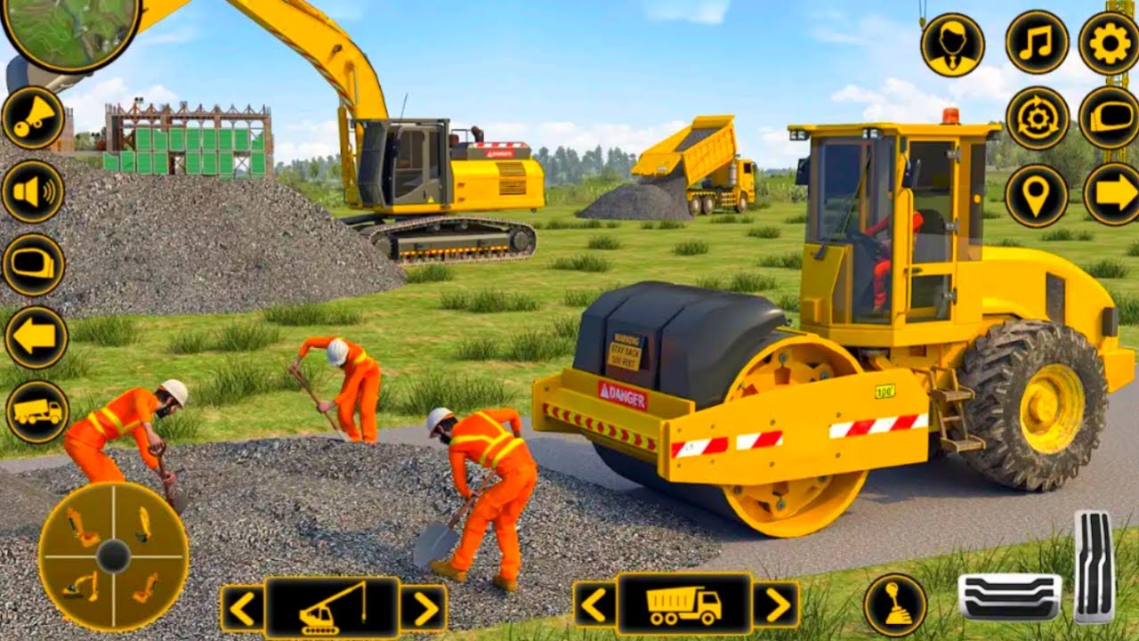 City Road Construction Games - Road Building Construction - Android ...
