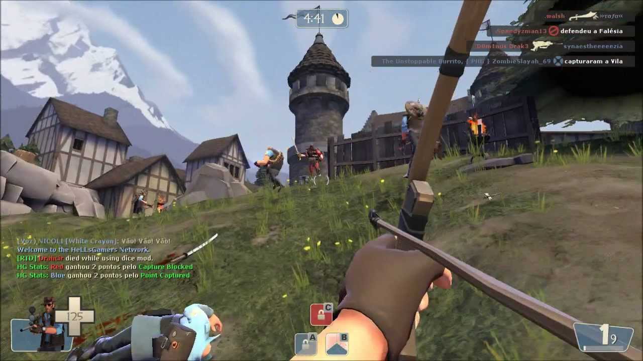 Team Fortress 2 - Gameplay #2 Modo Medieval - YouTube