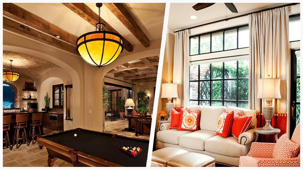 75 Traditional Ceramic Tile Family Room Design Ideas You'll Love - YouTube