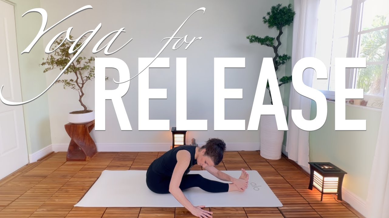 Yoga for Hip & Lower Back Release - Slow Yoga - Yoga for Beginners ...