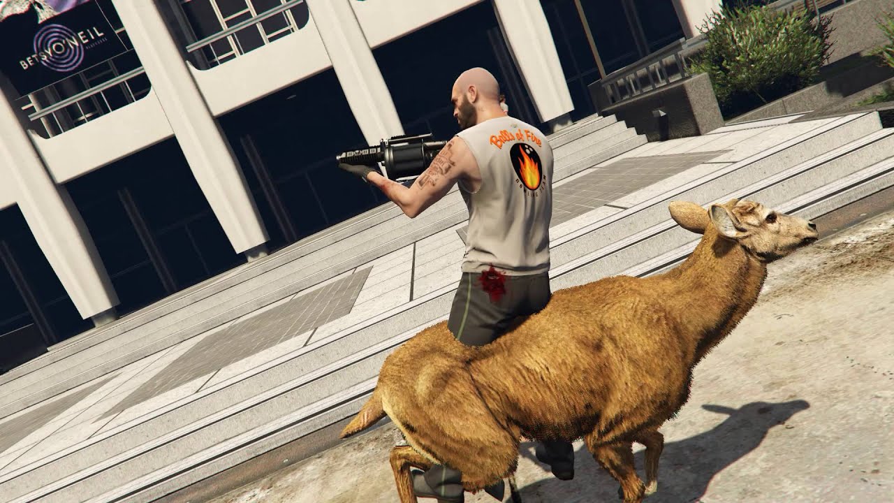 GTA 5 PC MODS - RIDE A DEER REDUX - YouTube
