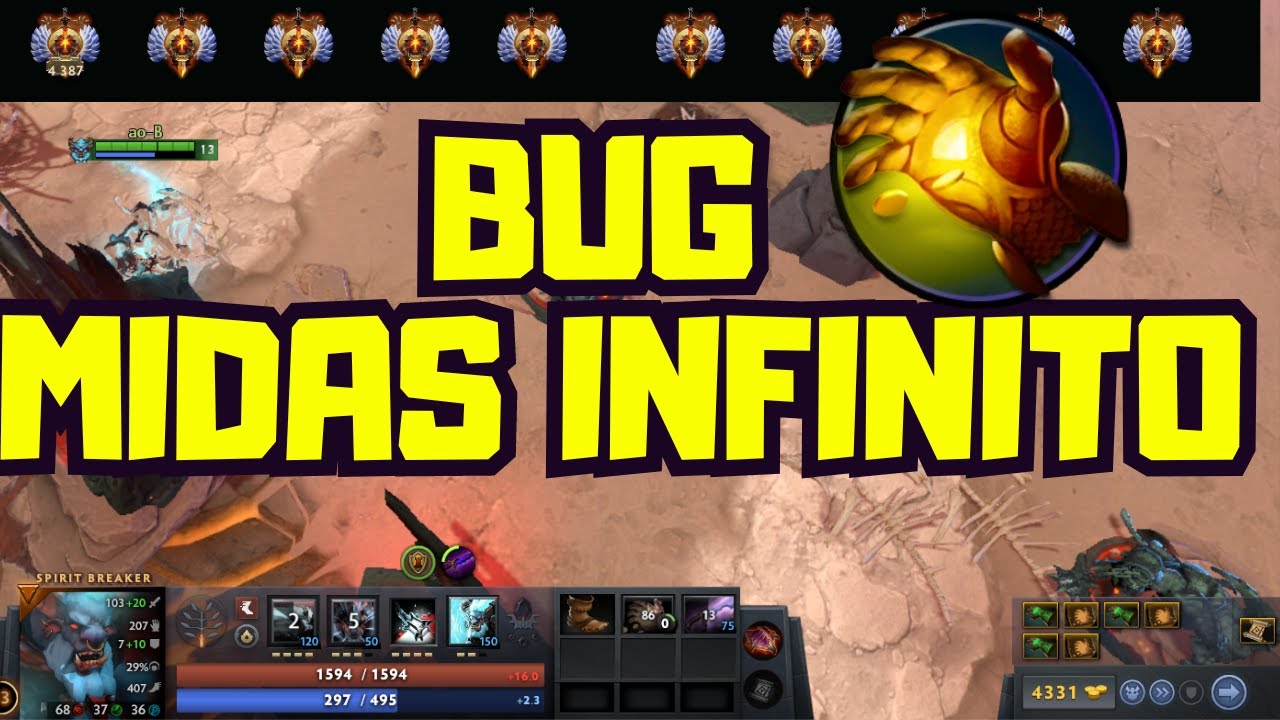 BUG MIDAS INFINITO EN RANKEDS🤫 - YouTube
