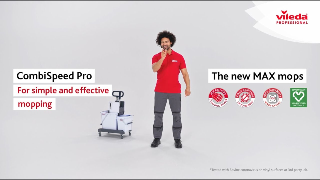 Max Mops in CombiSpeed Pro (Flat Mop System for Pocket & Strip Mops) by ...