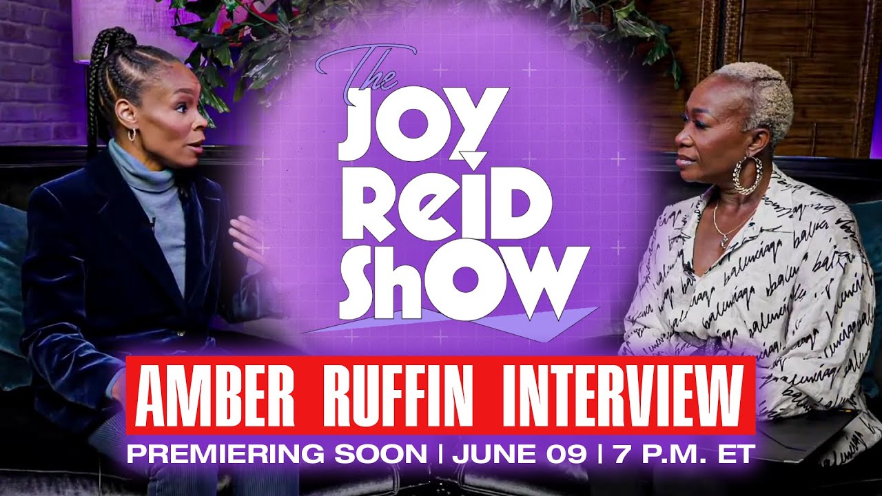 Amber Ruffin Interview Premiering Soon! | The Joy Reid Show - YouTube