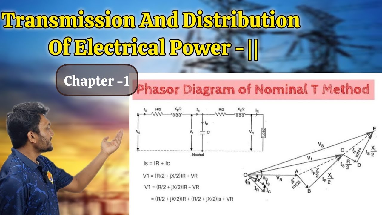 EP-03 | TD-2 | Chapter-1| Line Constants of Medium Transmission line ...