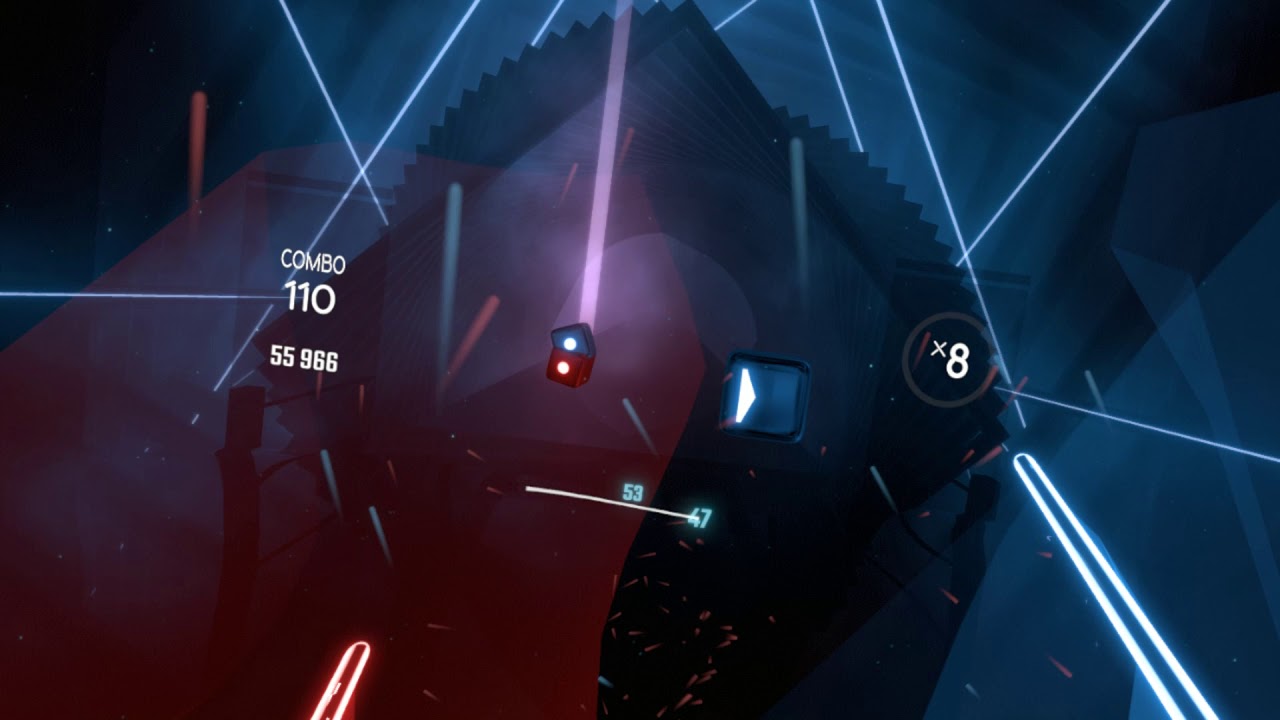 Beat Saber with mods! - YouTube
