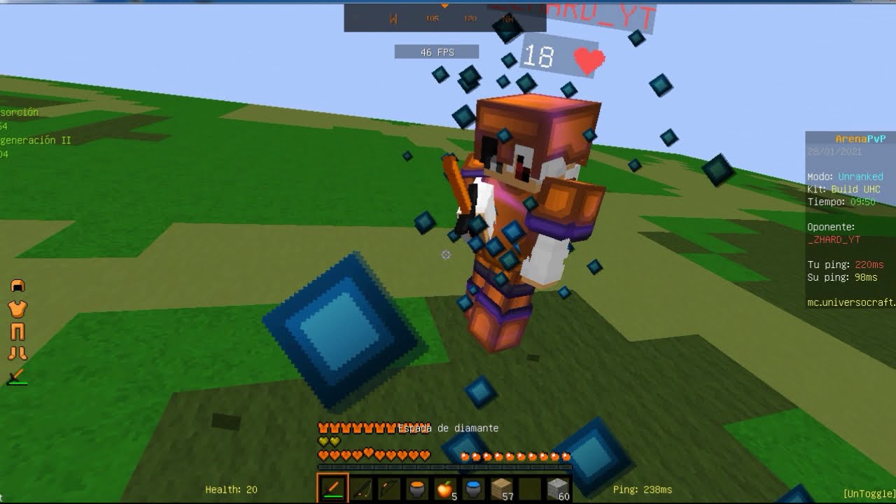 🔥 Minecraft Texture Pack Pvp 1 16 5 1 15 1 114 1 8 Sin Lag Sube