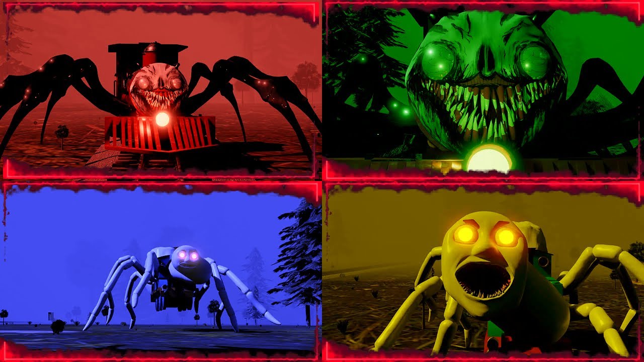 Mutant Train Monster🆚Friendly Engine🆚Dark Rail Beast—Epic Tiles Hop ...