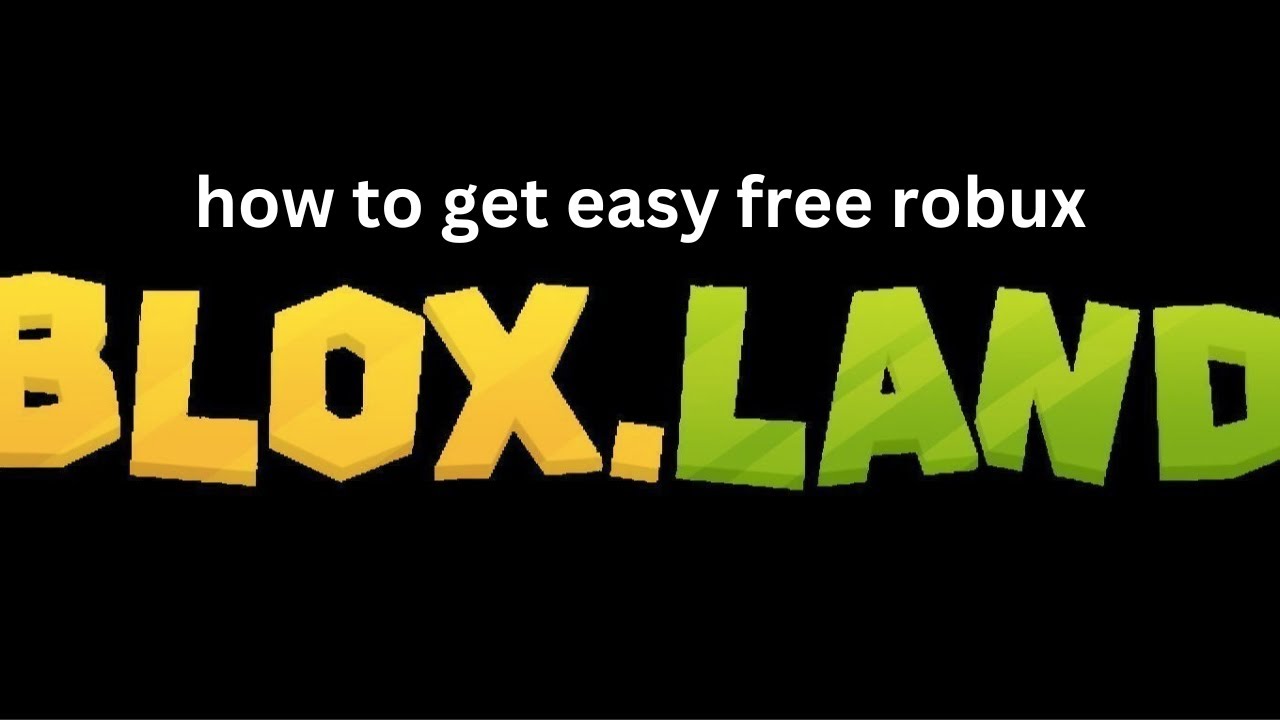How to get free Robux (Blox.land) - YouTube