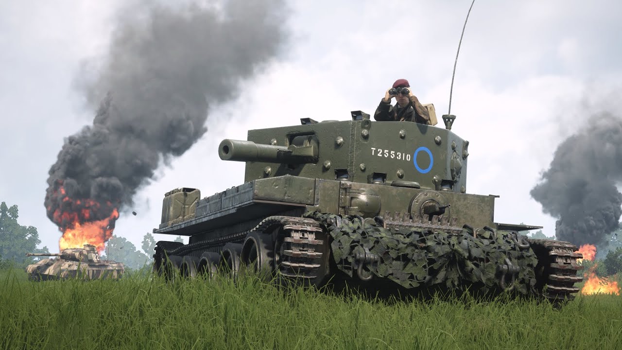 Squad 44 - Cromwell Mk. VI (CS) 95mm Howitzer Tank Destroyer - 4K - YouTube