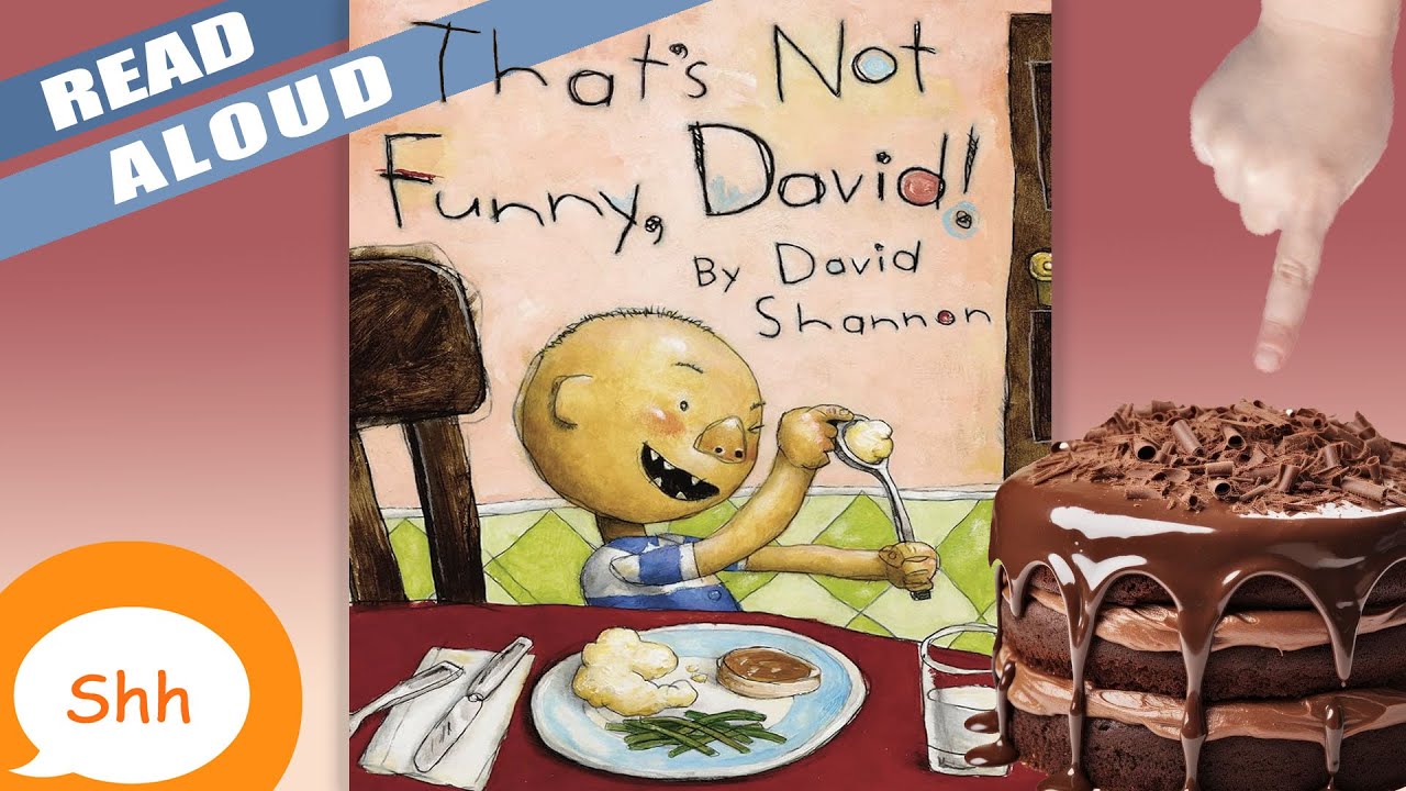 Children's Books Read Aloud - Thats Not Funny David | By David Shannon ...