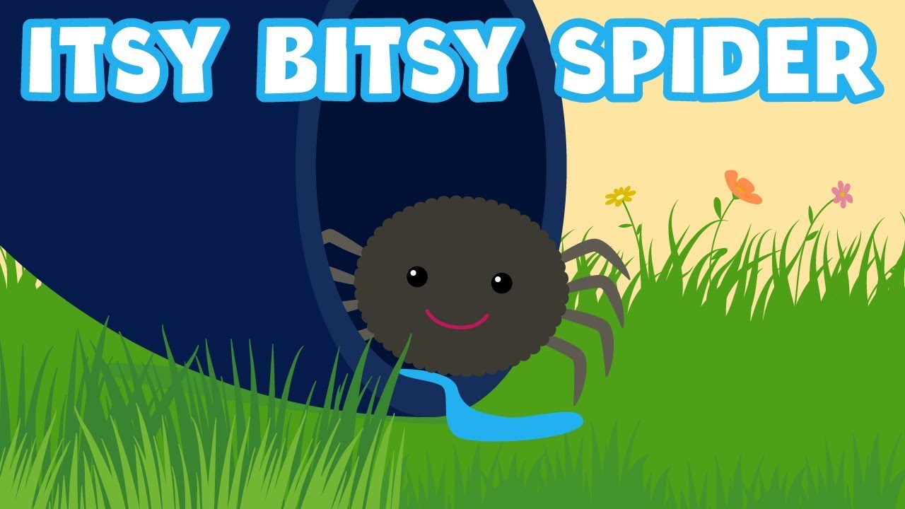 Itsy Bitsy Spider Nursery Rhyme | Song for Children, Kids, Toddlers and ...