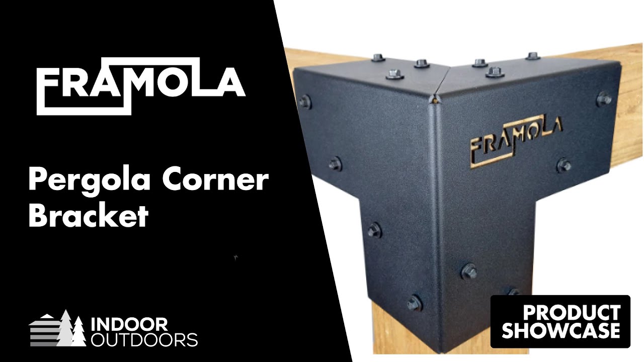 Framola Pergola Corner Bracket - Product Showcase - YouTube