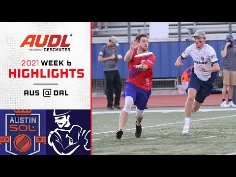 Austin Sol at Dallas Roughnecks | Week 6 (Game 2) | Game Highlights ...