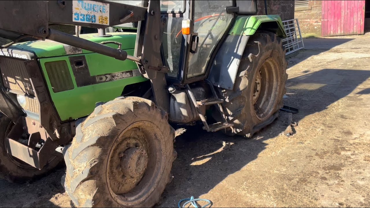 Deutz In Absolute Bits!!! NEW Mower Bed For Krone Big M!!! - YouTube