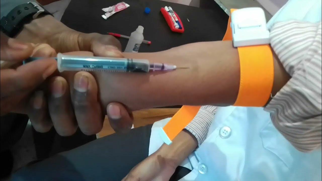 blood collection technique | safe and effective draw blood technique |phlebotomy - YouTube