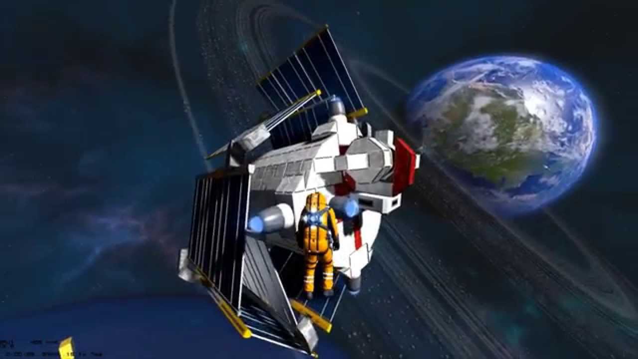 Space Engineers: Solar Power Supporter. - YouTube